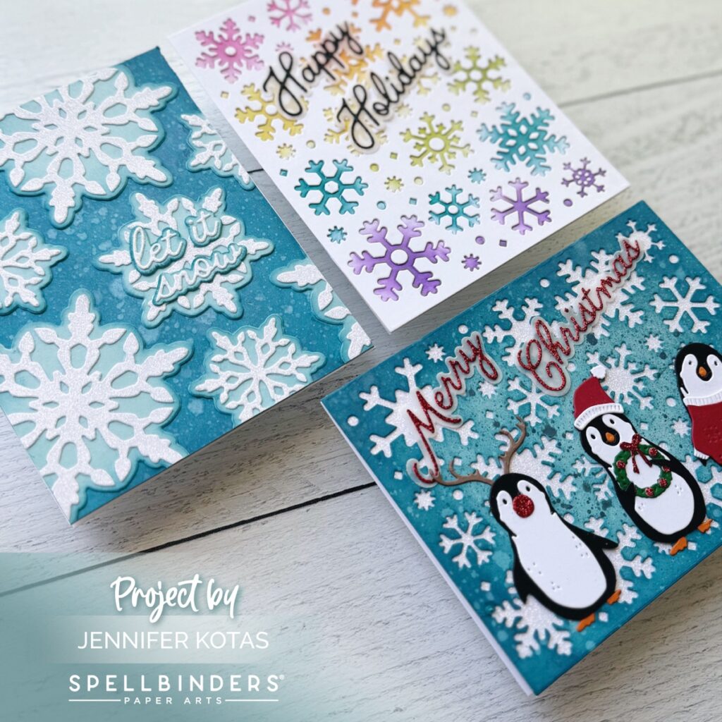 Spellbinders Let It Snow by Simon Hurley - Who Stole My Glitter?